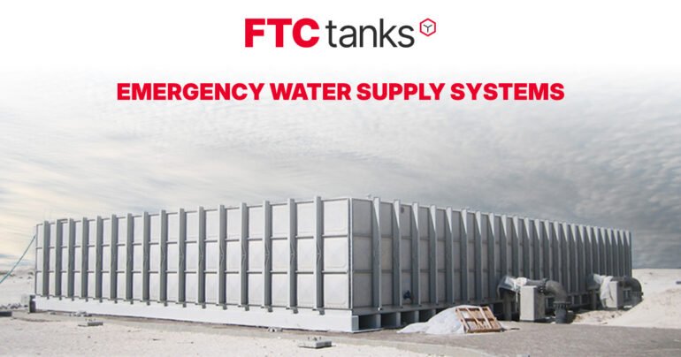 Reliable FRP Water Storage Solution for Emergency Supply - FTC Tanks