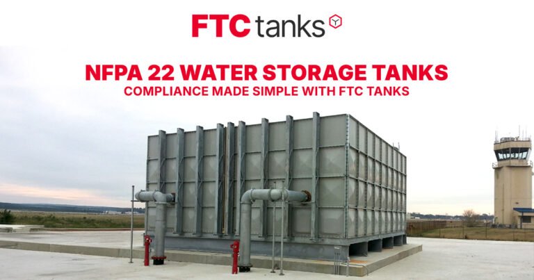 FTC FRP Tanks for Fire Water Storage Systems - FTC Tanks