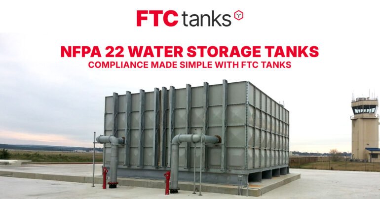 FTC FRP Tanks for Fire Water Storage Systems - FTC Tanks