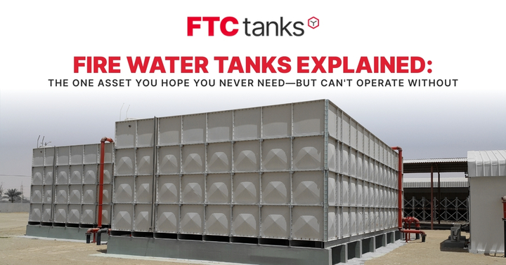 Fire Water Tank: Smart Storage for Modern Construction Sites - FTC Tanks