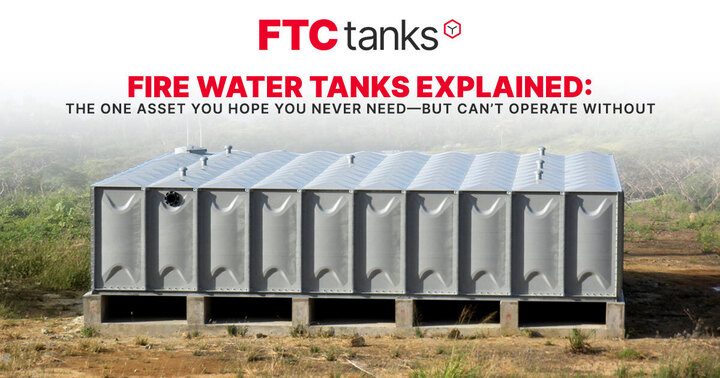 Fire Water Tank: Smart Storage for Modern Construction Sites - FTC Tanks